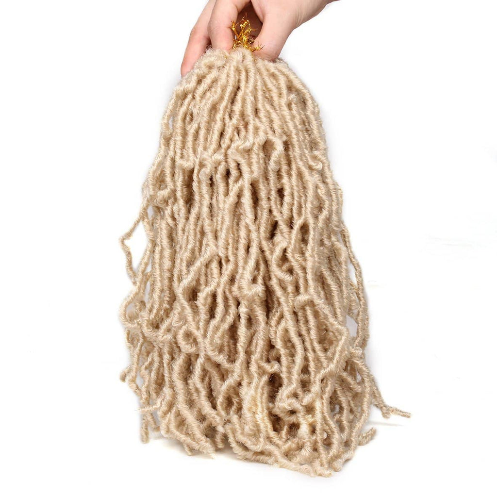 12 Inch Nu Soft Locs Crochet Hair Ombre Pre-Looped Short Crochet Braid ...