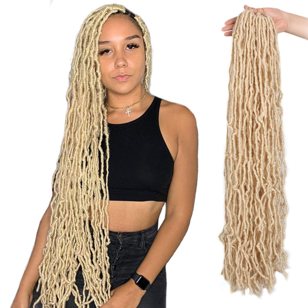 Xtrend Nu Soft Locs Crochet Braids Hair Faux Locs Curly Hair Synthetic ...