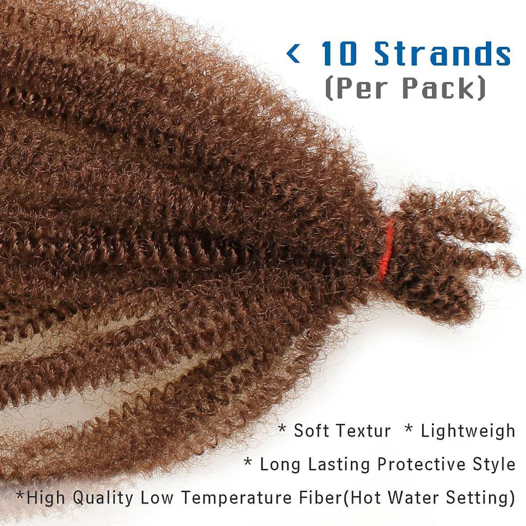 Xtrend Pre-Separated Springy Afro Twist Hair 8 Packs Spring Twist Hair ...