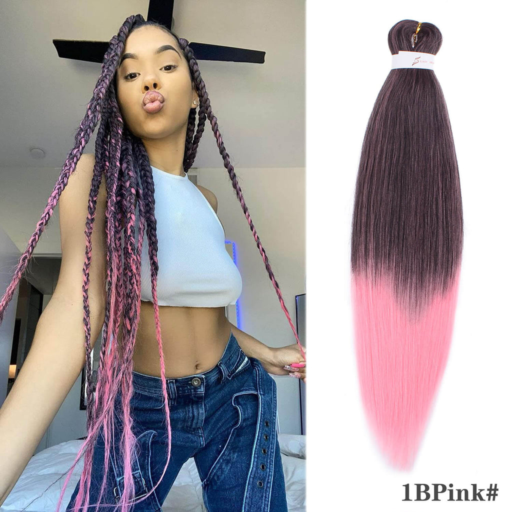 Xtrend Braid Pre Stretched Braiding Hair 26inch Easy Braids Hair 90g ...