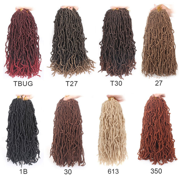 Xtrend Nu Soft Locs Crochet Braids Hair Faux Locs Curly Hair Synthetic ...