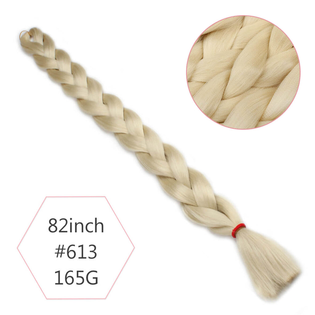 Xtrend Synthetic Kanekalon Colorful Hair Braiding Hair Extensions 82in ...