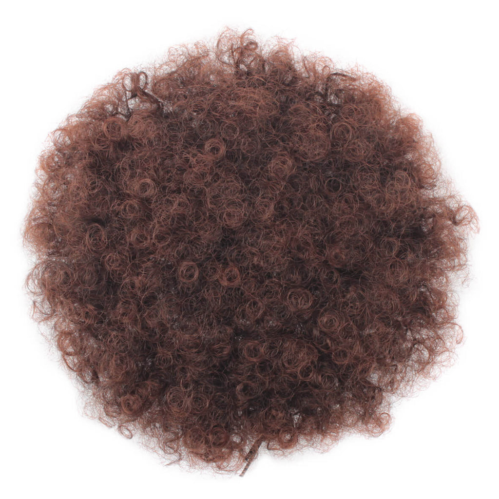 Xtrend Short African Kinky Curly Drawstring Ponytail Hair Extensions ...