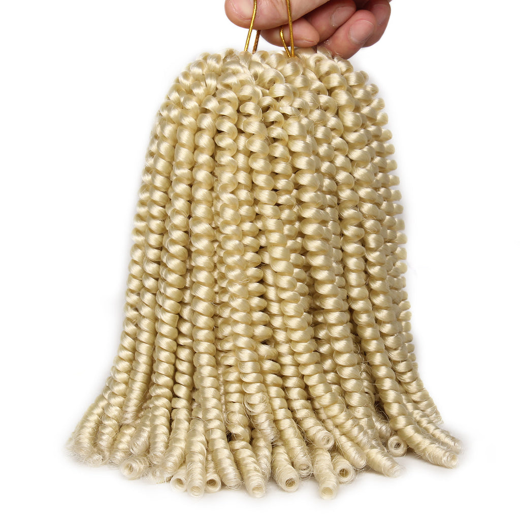 8 inch Spring Twist Hair 15 Strands/Pack Ombre Spring Twist Crochet Ha ...