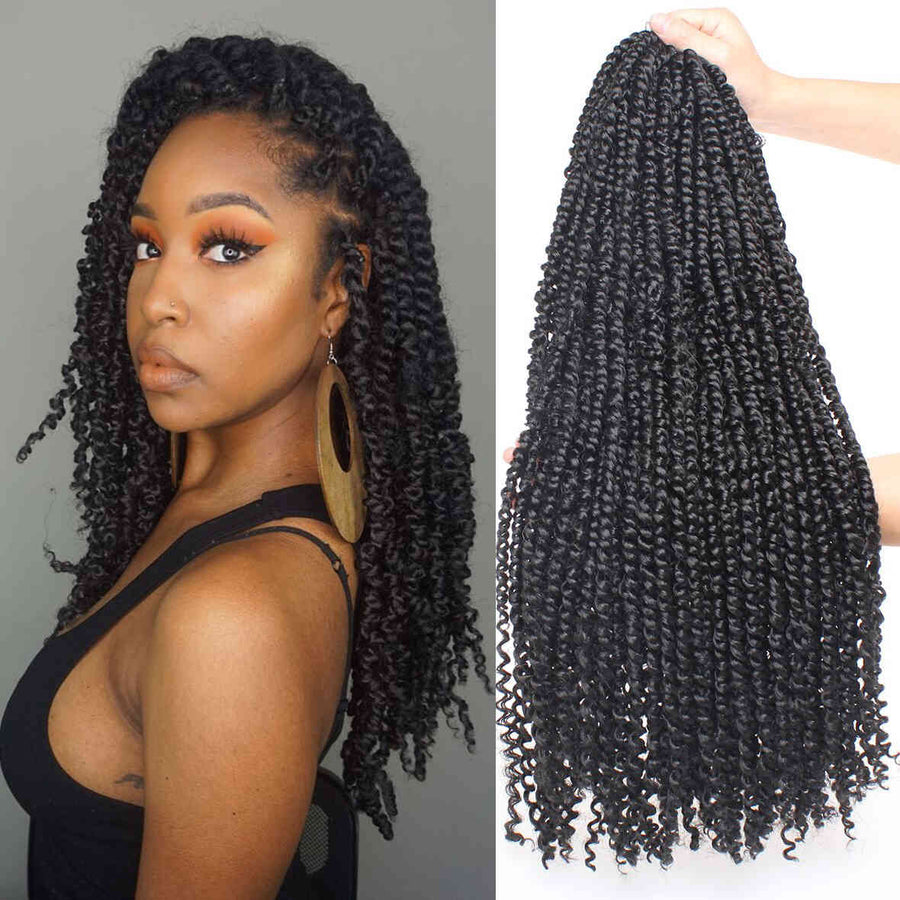 Xtrend 30 Inch Box Braids Crochet Hair Pre-looped Crochet Hair Ombre K ...