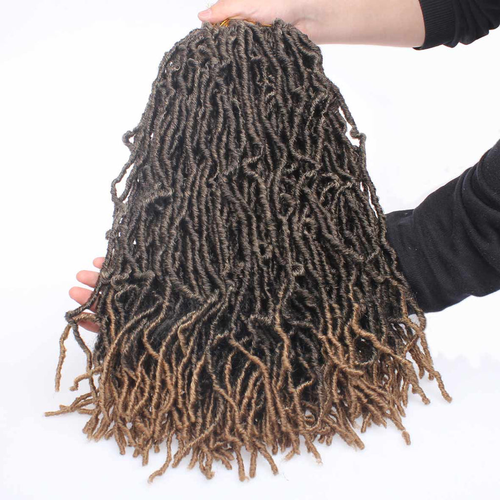 Xtrend 18 Inch Nu Soft Locs Faux Locs Crochet Braids Synthetic Hair Go ...