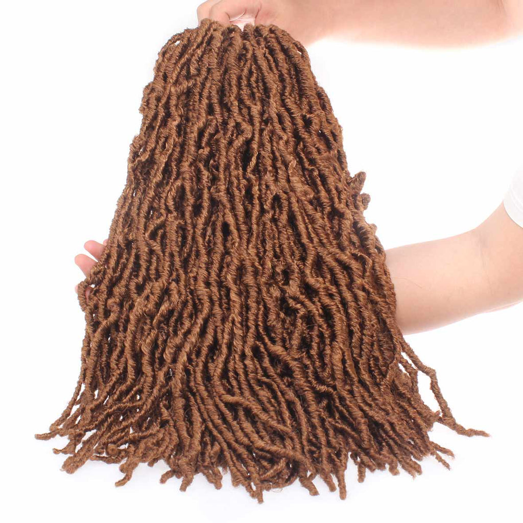 Xtrend 18 Inch Nu Soft Locs Faux Locs Crochet Braids Synthetic Hair Go ...